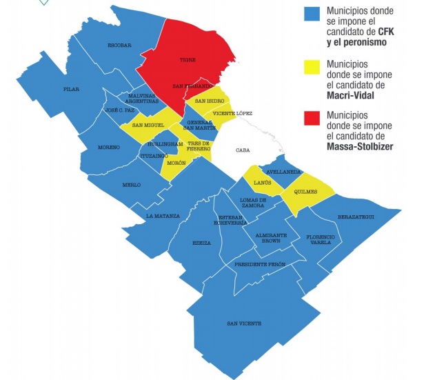 mapa electoral conurbano – Agencia Popular de Comunicación